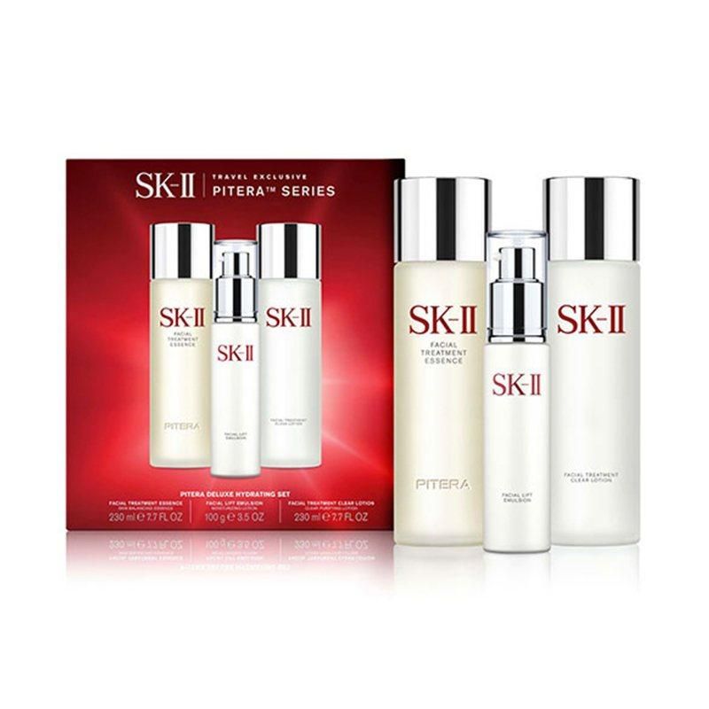 SK-II/sk2套装多方位护肤清滢露神仙水乳液三件套盒-护肤套装-SK2-SK-II-洋码头